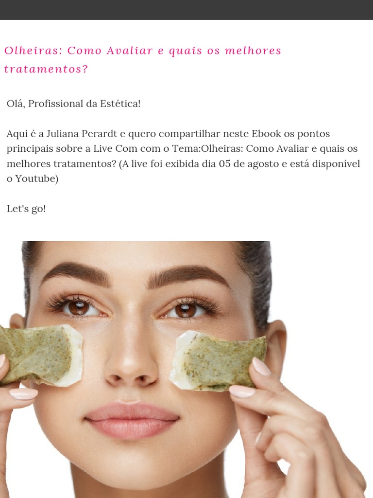 Olheiras Como Avaliar E Quais Os Melhores Tratamentos Pdf Olho