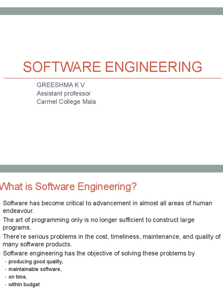 Software Engineering | Download Free PDF | Software Framework | Software