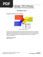 NFPA 704 Hazard Identification Guide | PDF | Dangerous Goods | Safety