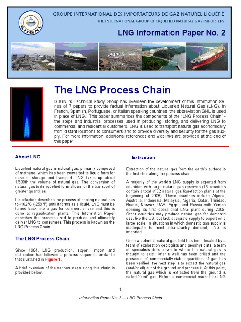 2 - LNG Process Chain 8.28.09 Final HQ | PDF | Liquefied Natural Gas ...