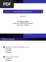 Specimen Paper CS1 | PDF | Normal Distribution | Confidence Interval