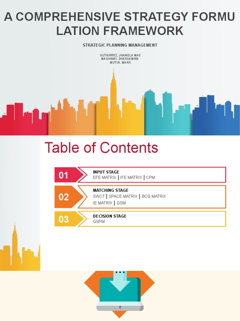Strategic Planning Framework: A Comprehensive Guide to Strategic ...