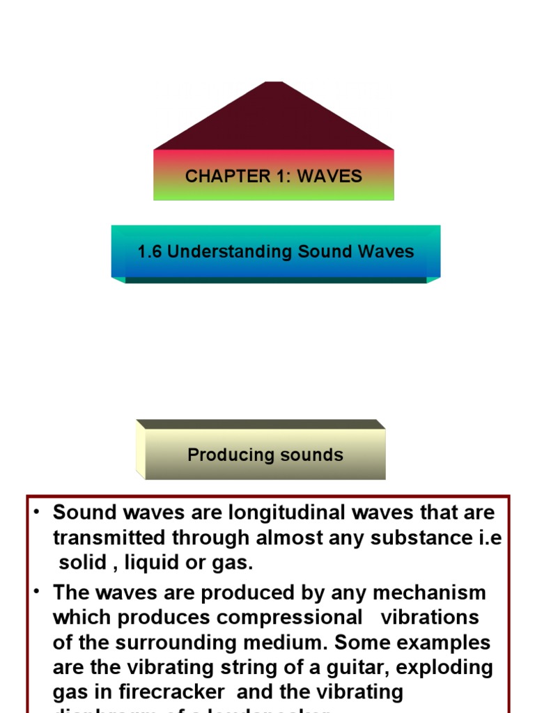 Sound Waves | PDF | Sound | Waves