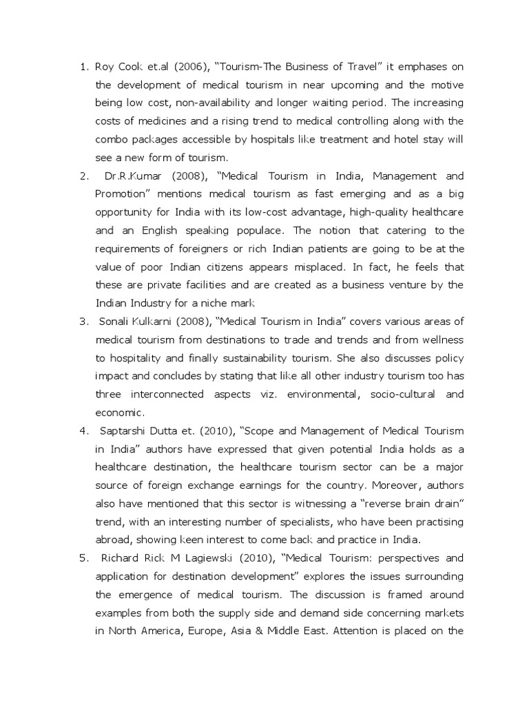 Roy Cook Et | PDF | Tourism | Health Care