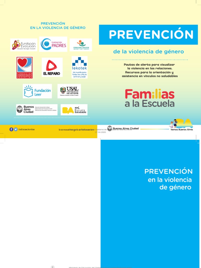 Prevencion en La Violencia de Genero | PDF | La violencia contra las ...