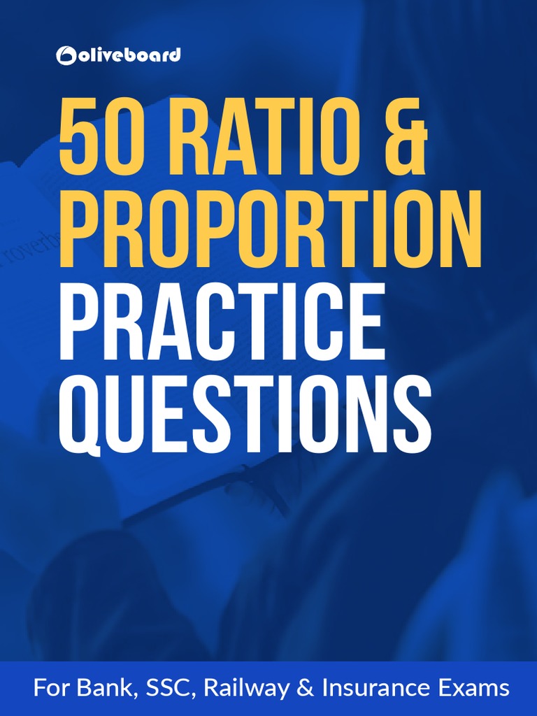 50 Ratio & Proportion: Practice Questions | PDF | Fraction (Mathematics ...
