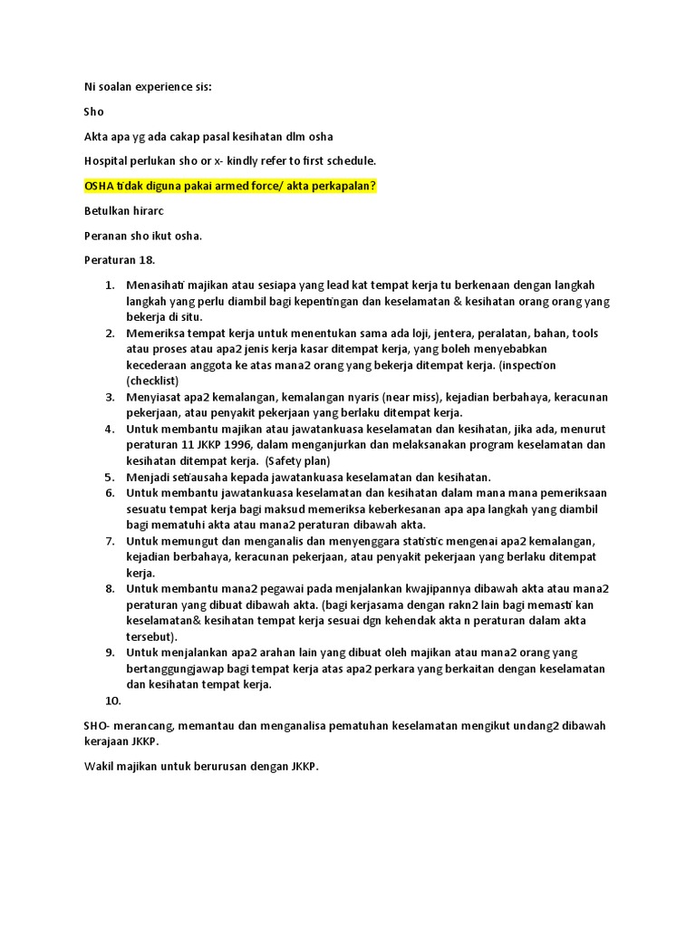 Soalan Soalan Interview Paper 4 | PDF