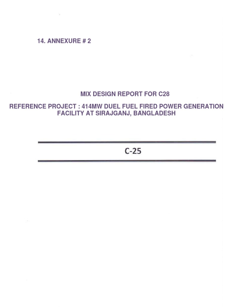 Annexure # 2: Reference Project: 414Mw Duel Fuel Fired Power Generation Facility at Sirajganj ...