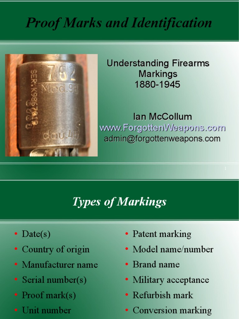 American Firearm Proof Marks | Pistol Markings And Stamps – VLLJO