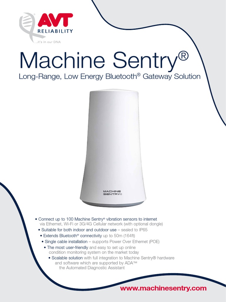AVT - Machine Sentry | PDF | Wi Fi | Bluetooth