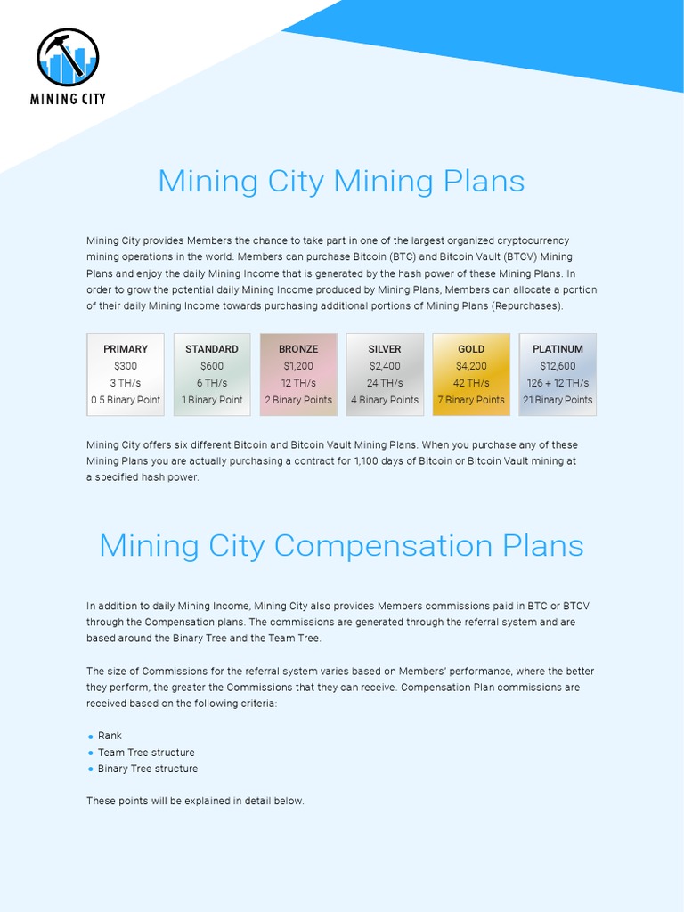 Mining City Structure-En PDF | PDF | Bitcoin | Economies