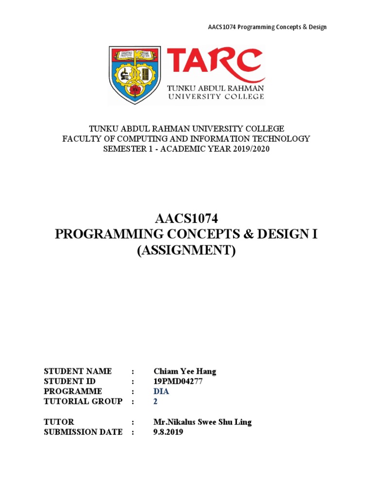 Programming Assignment | Download Free PDF | Integer (Computer Science) | Http Cookie