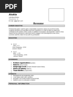 Marriage Biodata Format For A Muslim Girl | PDF | Hajj | Hijab