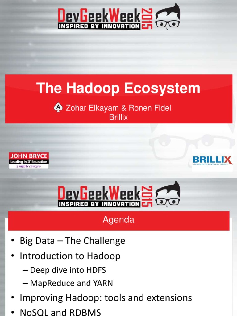 Hadoop Ecosystem Large PDF | PDF | Apache Hadoop | Map Reduce