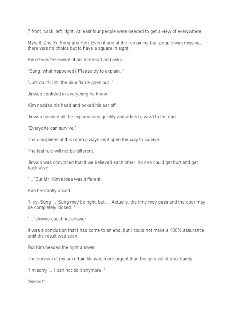 Solo Leveling Light Novel Chapter 7 | PDF