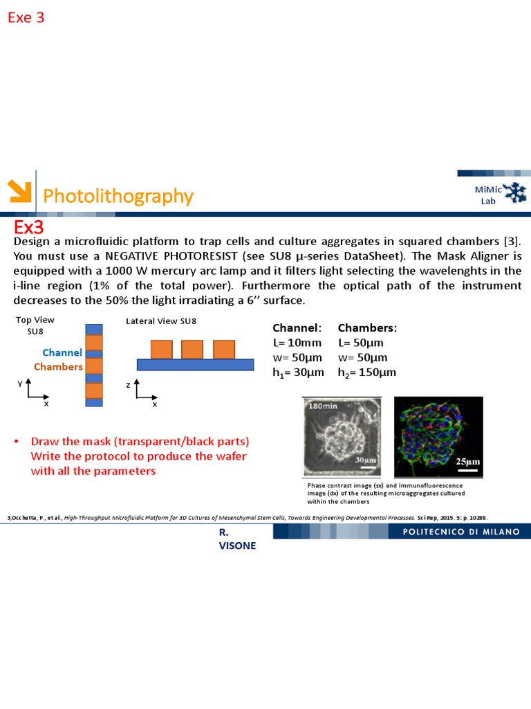 Photolithography: Channel: Chambers | PDF | Industrial Processes | Materials