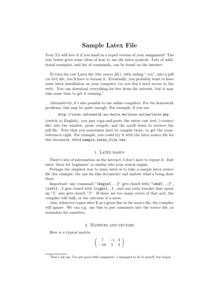 An Introduction to Typesetting Mathematics with Latex: A Guide to ...