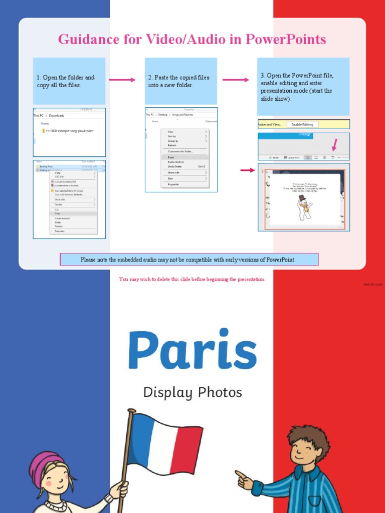 Video/Audio Integration in PowerPoint | PDF