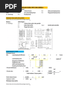 Perhitungan Pekerjaan Pondasi Footplat | PDF