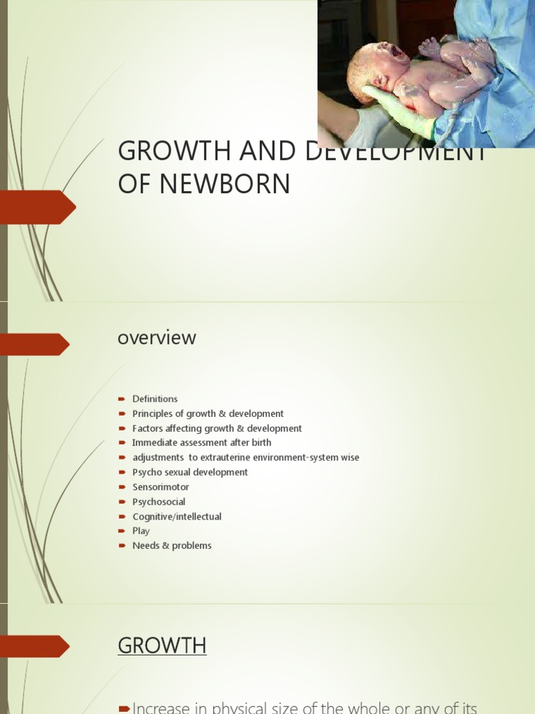 Newborn Growth and Development Guide | PDF | Blood | Circulatory System