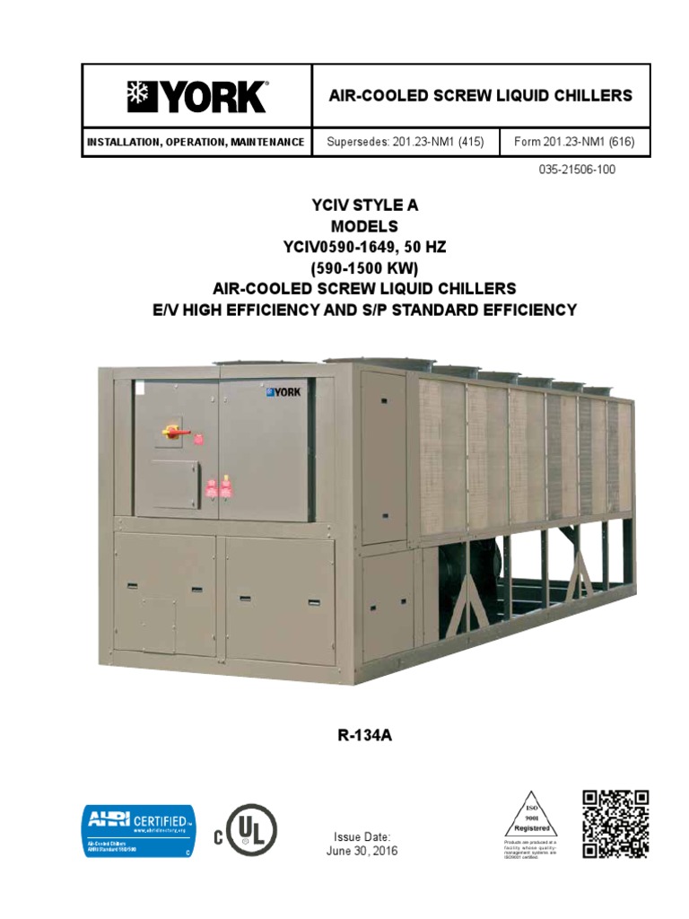 YCIV - Installation Maintenance & Control | PDF | Machines ...