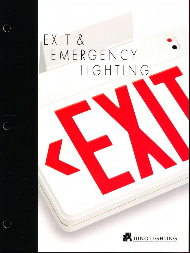 Juno Lighting Exit & Emergency Lighting Catalog 1996 | PDF | Science ...