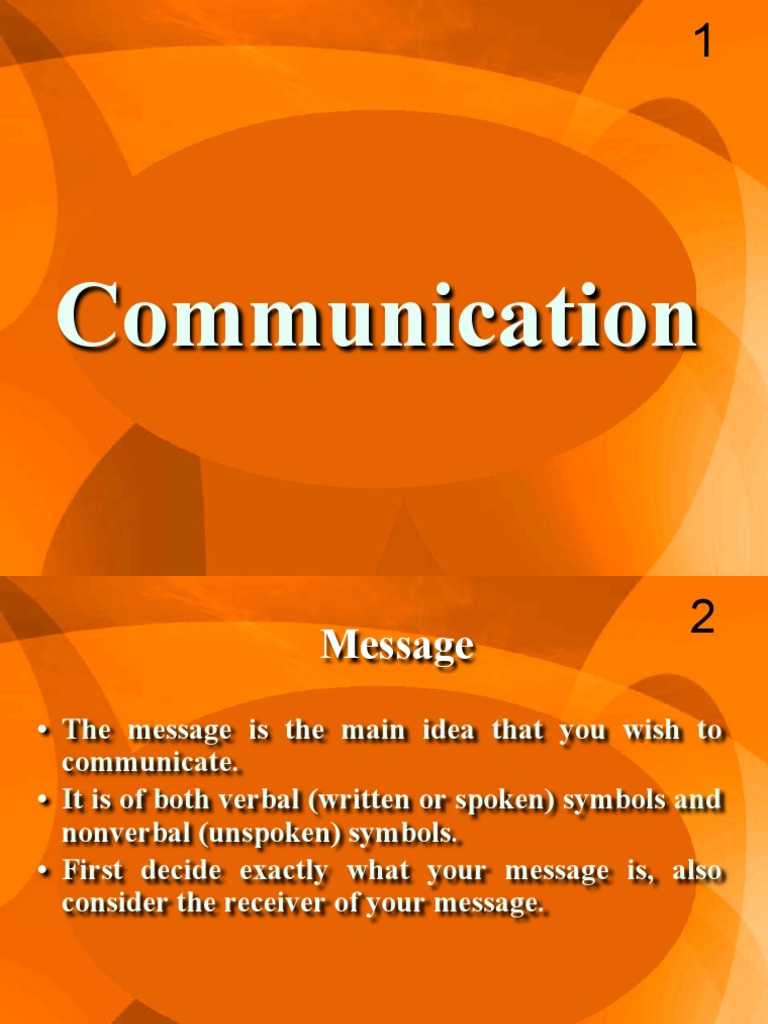 Essentials of Effective Communication: Understanding Key Aspects Like ...