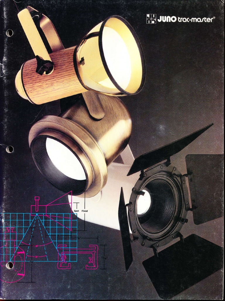 Juno Lighting Trac-Master Catalog 1983 | PDF | Electrical Connector | Light