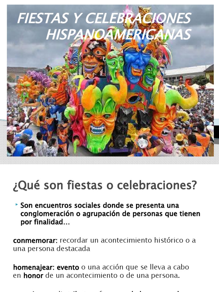 Fiestas y Celebraciones Hispanoamericanas | PDF | Religión y espiritualidad