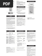 Scale_Master_Classic_Manual | Battery (Electricity)