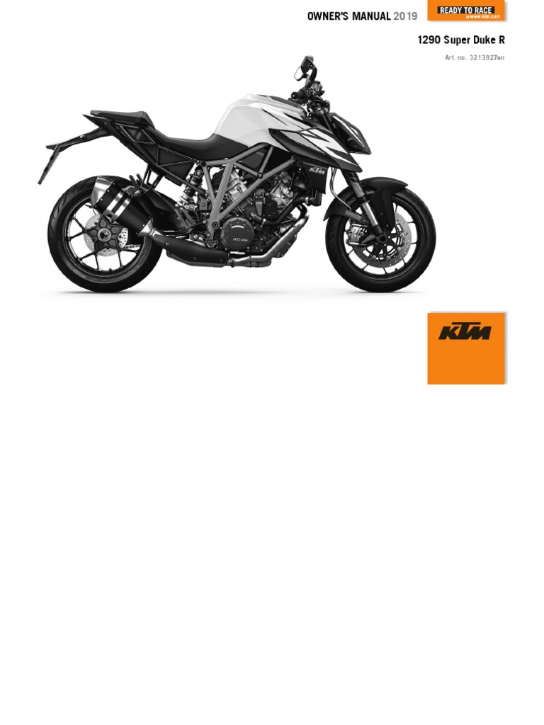 KTM Manual | PDF | Vehicles | Anti Lock Braking System