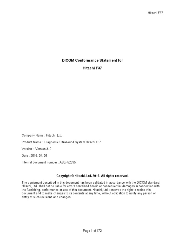 Hitachi Aloka F37 - Ver.3.0-DCS PDF | PDF | Information Science | Computing