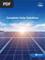 550W Half-Cut Solar Panel Datasheet | PDF | Solar Panel | Solar Power