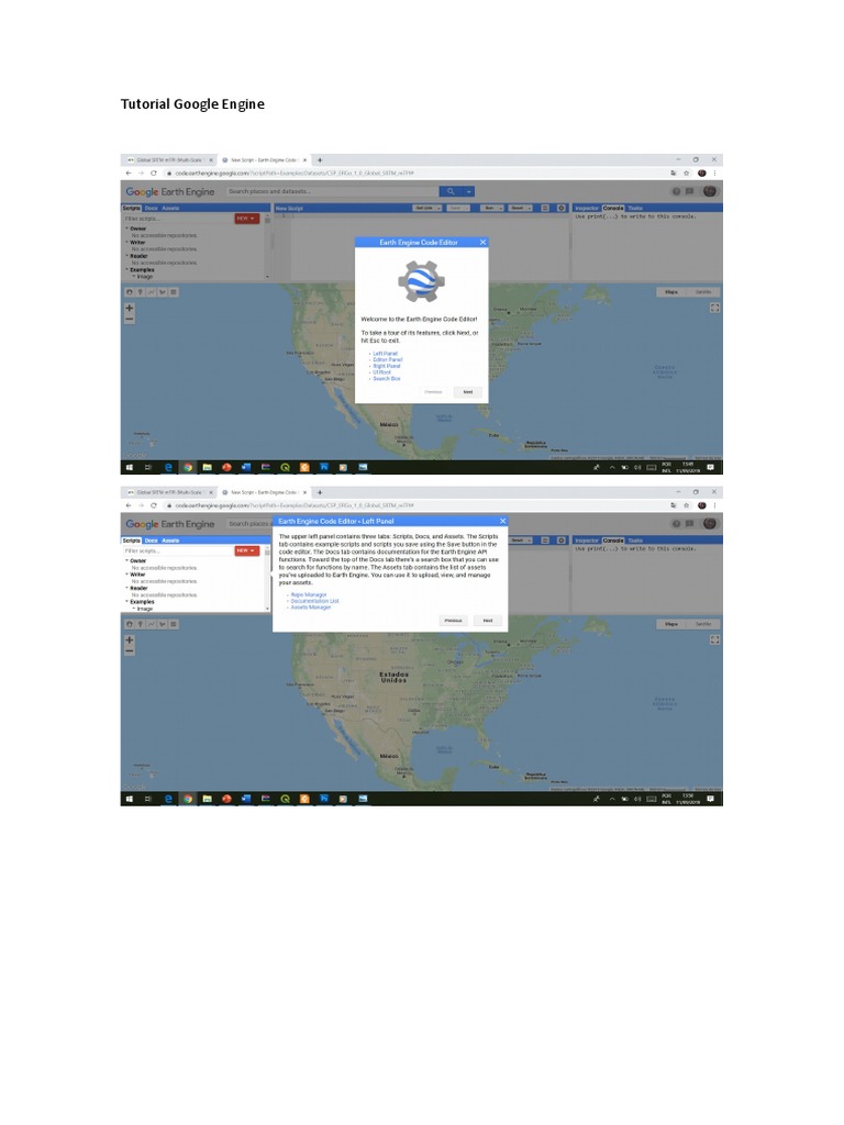 Google Earth Engine Tutorial Guide | PDF