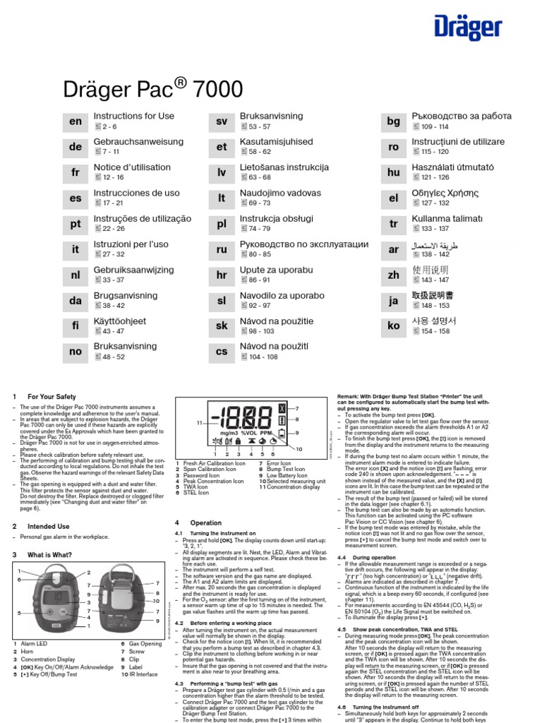 Pac 7000 PDF | Download Free PDF | Calibration | Timer