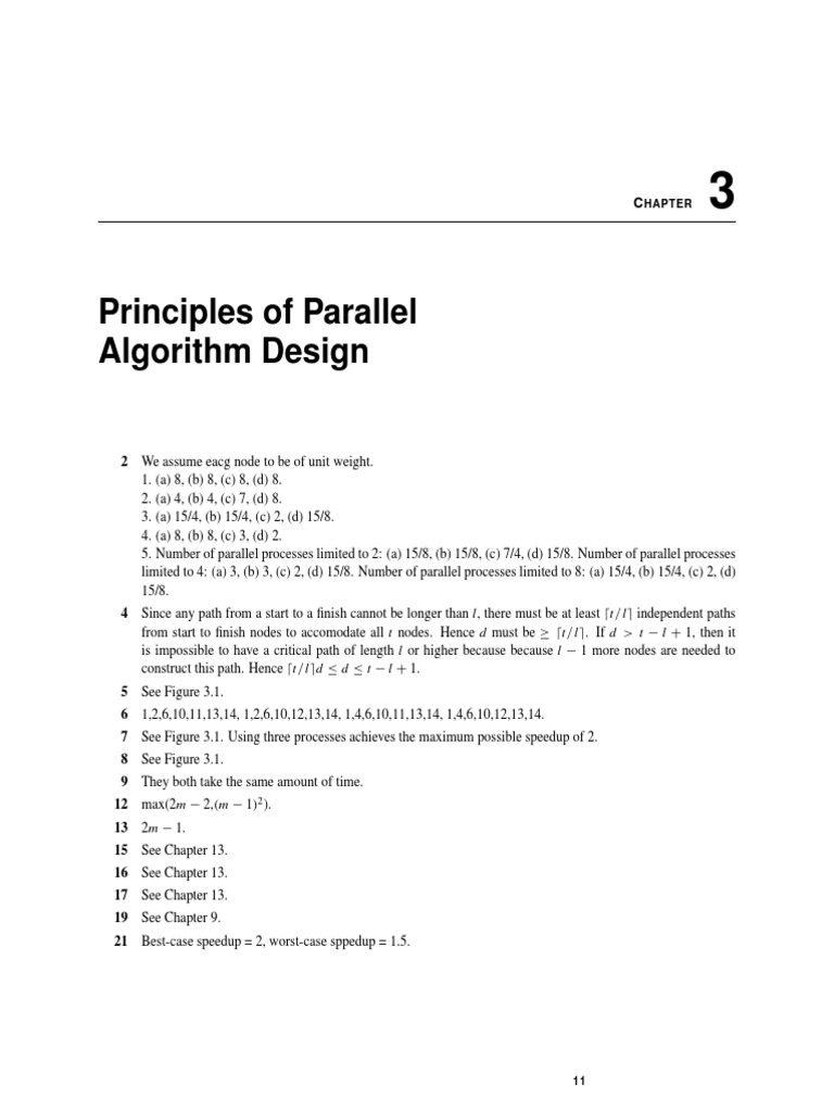 Principles of Parallel Algorithm Design | PDF | Mathematical Relations | Computer Programming