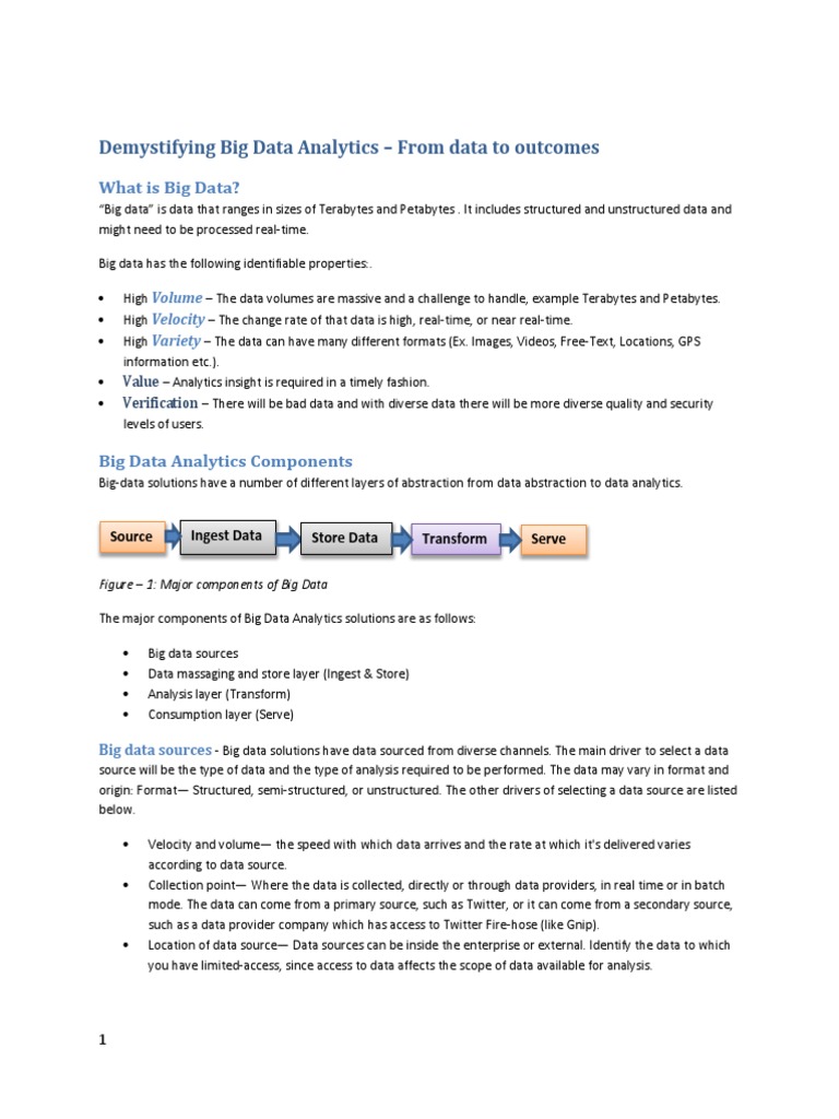Demystifying Big Data RGc1.0 | Download Free PDF | Apache Hadoop | Big Data