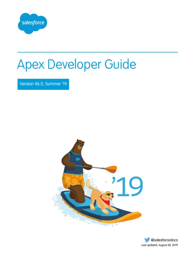 Apex Developer Guide PDF | PDF | Application Programming Interface | Integrated Development ...