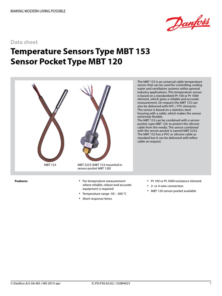 Danfoss MBT 153 IC - PD.P30.A3.02 | PDF | Manufactured Goods ... Danfoss MBT 153 IC - PD.P30.A3.02 | PDF | Manufactured Goods ...