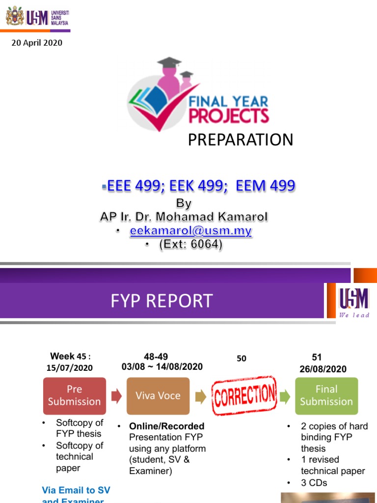 FYP Final Report Preparation 2019-2020 - MKMJ PDF | PDF | Thesis | Academia