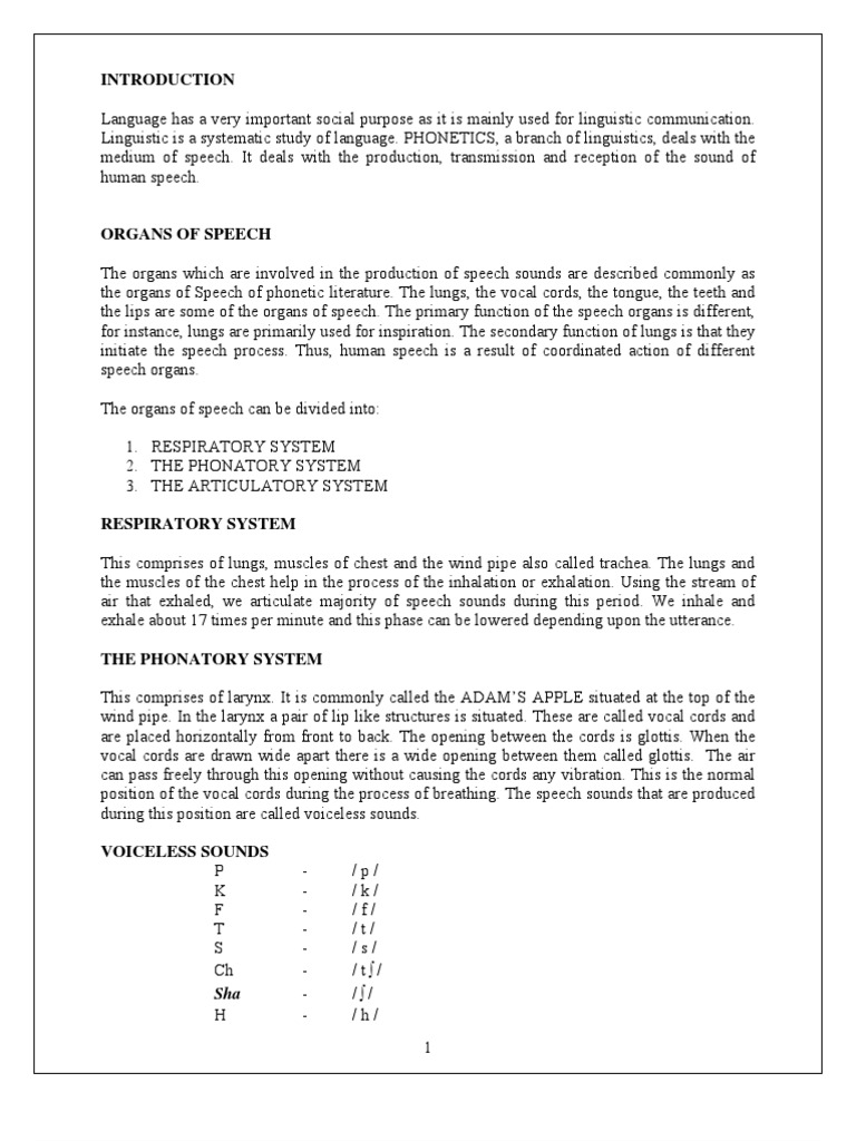 ELCS Lab Manual | Stress (Linguistics) | Tone (Linguistics)