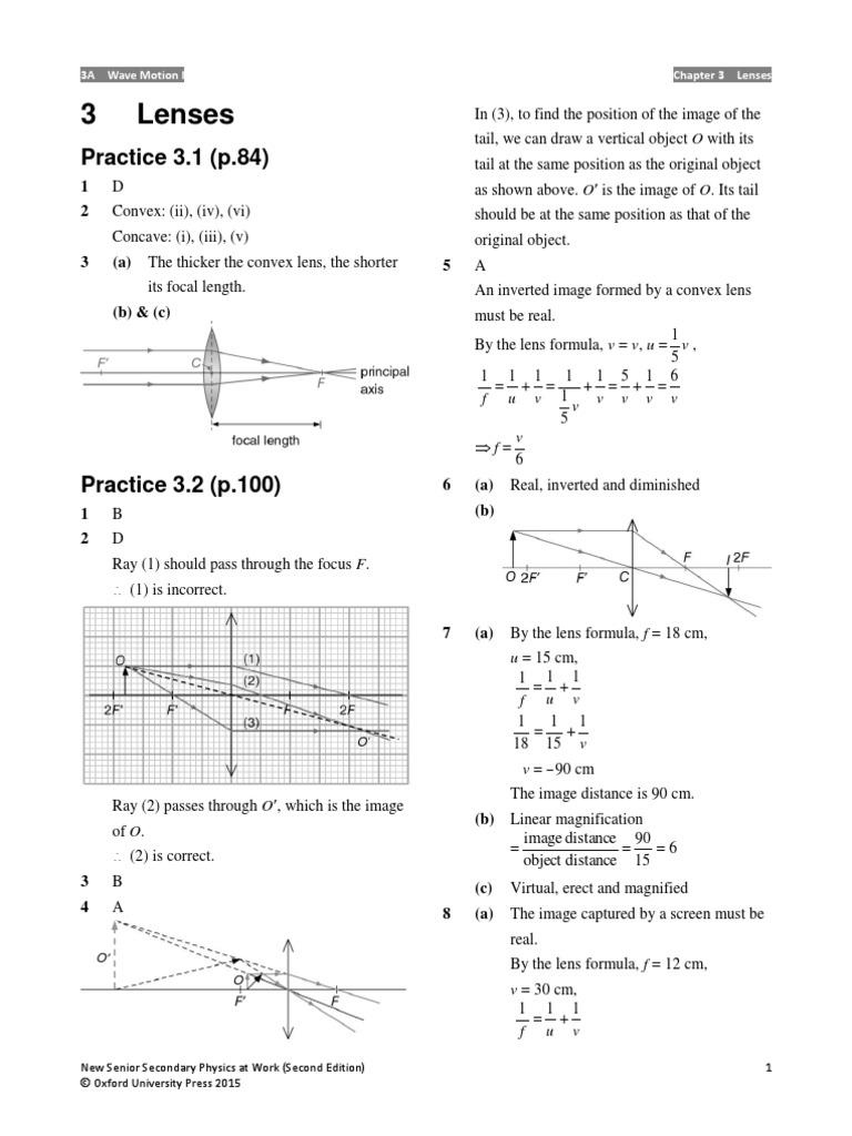 HKDSE PHY Ch3 | PDF | Optics | Natural Philosophy HKDSE PHY Ch3 | PDF | Optics | Natural Philosophy