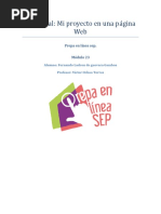 Modulo 23 Prepa en Linea - Fase Final: Mi Proyecto en Una Página Web ...