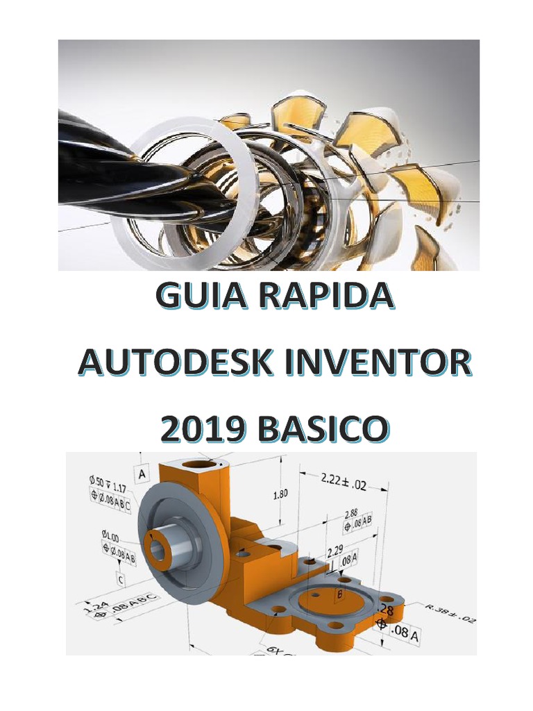 Guia Practica de Autodesk Inventor 2019 | PDF | Tangente | Geometría