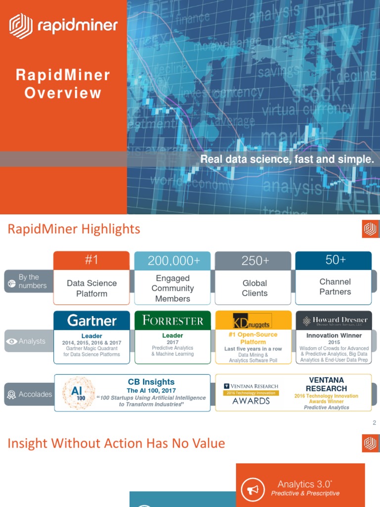 Rapidminer: Real Data Science, Fast and Simple | PDF | Analytics | Customer Relationship Management