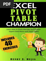 Mastering Excel | PDF | Microsoft Excel | Microsoft Access