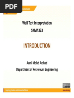 Well Test Analysis | PDF | Petroleum Reservoir | Fluid Dynamics