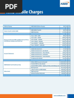 M-Pesa Tariffs - Latest 2025 | PDF