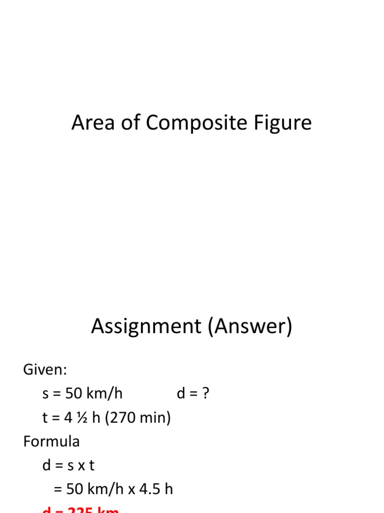 Area of Composite Figure | PDF
