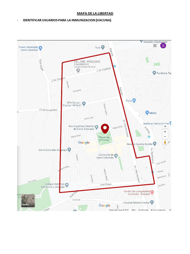 Mapa de La Libertad | PDF